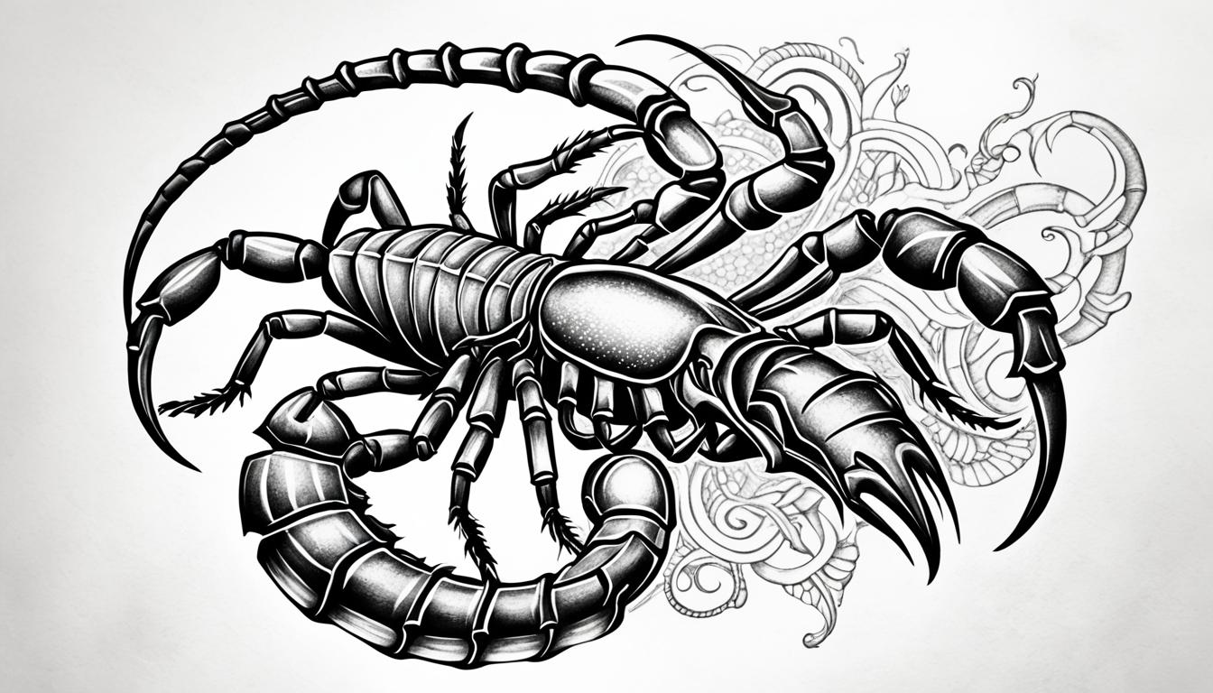 Sternzeichen Skorpion Tattoo Inspirationen