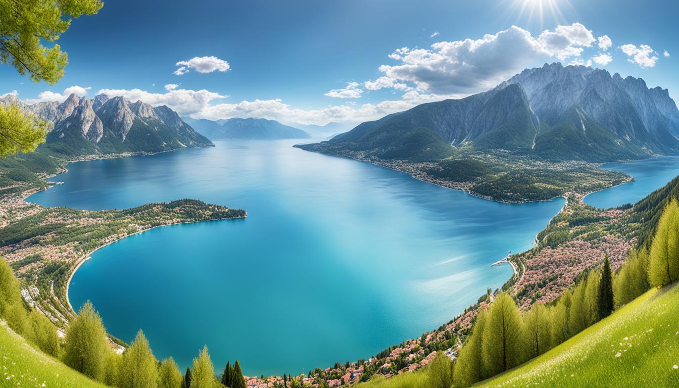 Schne Wetter Gardasee April Bild