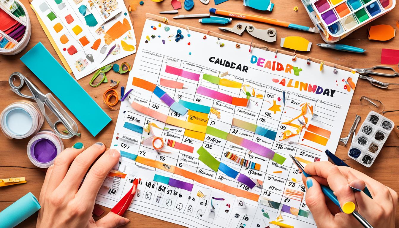 Jahreskalender selber machen » Kreative Ideen und Anleitungen