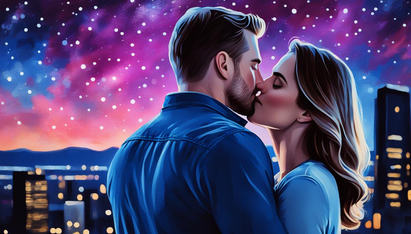 Romantische Kuss Bilder und Liebesmomente