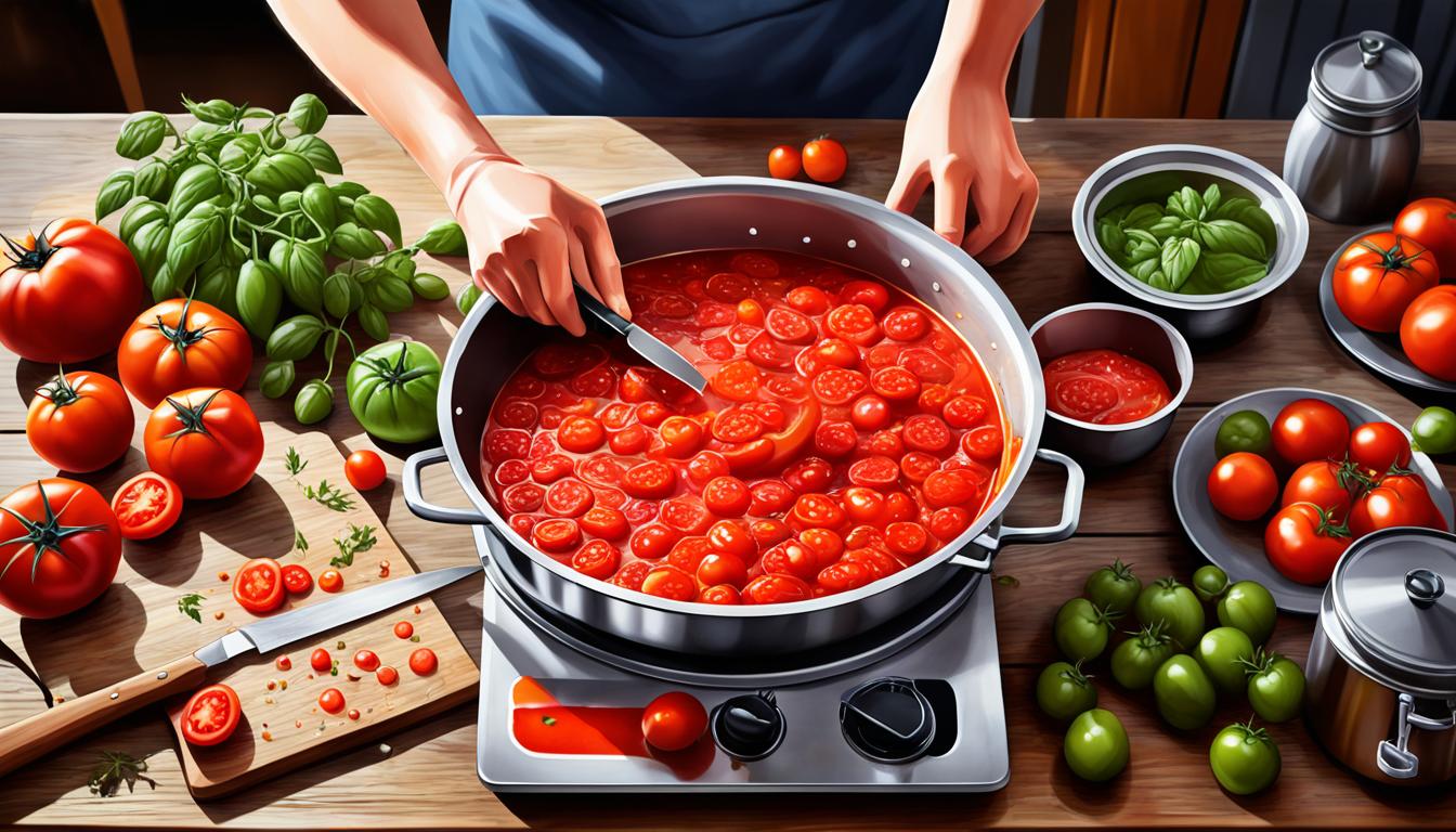 Verwunderlich Gehackte Tomaten Selber Machen Bilder