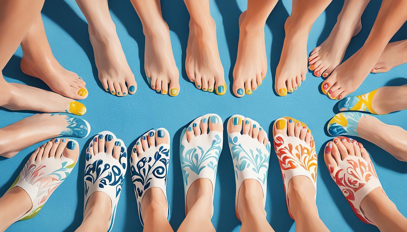 Ästhetische Fuß Bilder Galerie Online