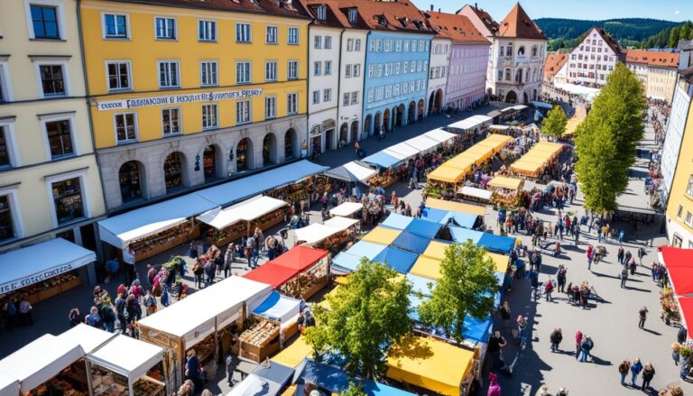Markt Sonntag Bayern