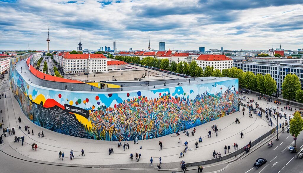 East Side Gallery: Mauer-Kunstwerk in Berlin
